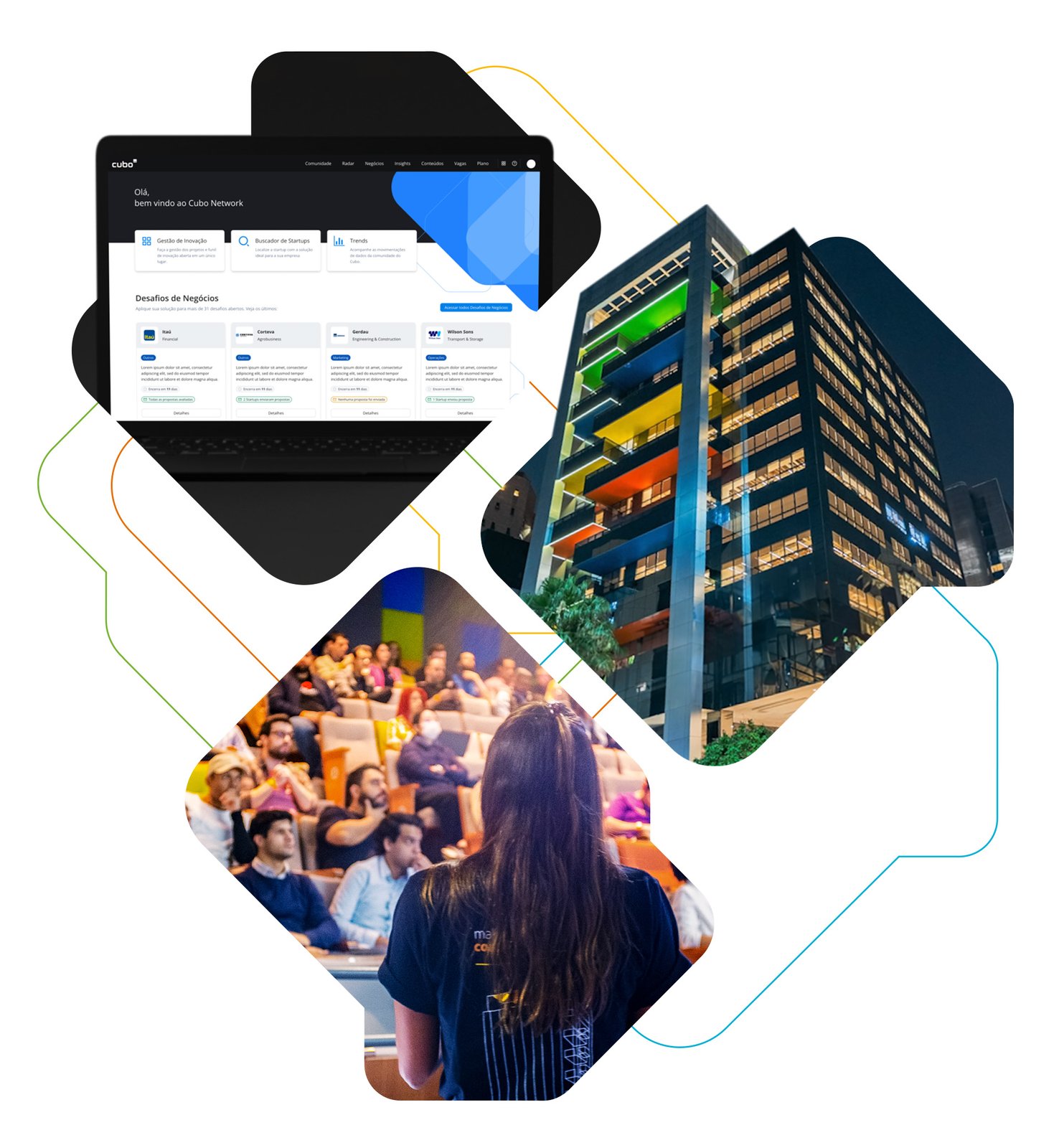 Selo Cubo Startup 2025